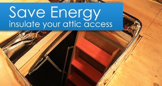 Draft Out Attic Door Insulation - Attic Stair Insulation | Attic Covers